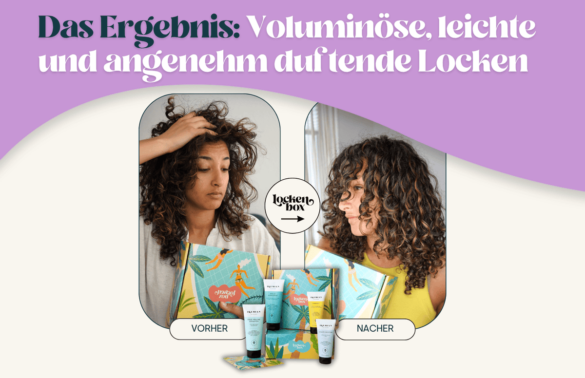 Lockenbox | Nr.1 Hair Care Box für wellige & lockige Haare
