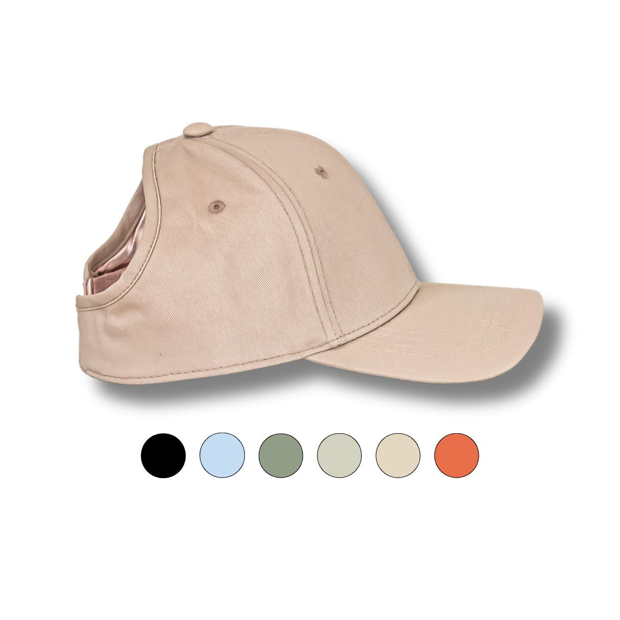 Plush | Satin Curl Cap - Large Opening | At LOCKENBOX