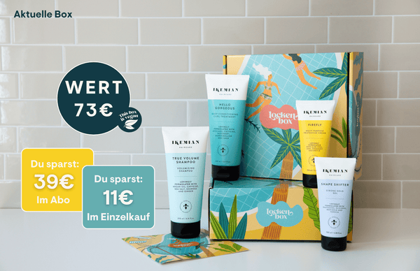 Lockenbox | Nr.1 Hair Care Box für wellige & lockige Haare