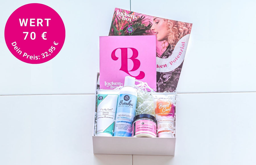 Kaufe Lockenbox | Abo Box für wellige & lockige Haare für deine wunderschönen Locken 🥰