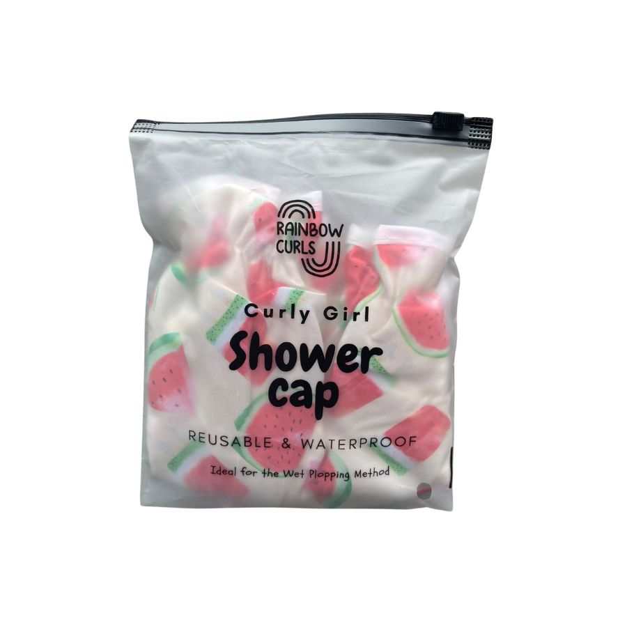 Rainbow Curls | Curly Hair Shower Cap (Duschhaube)
