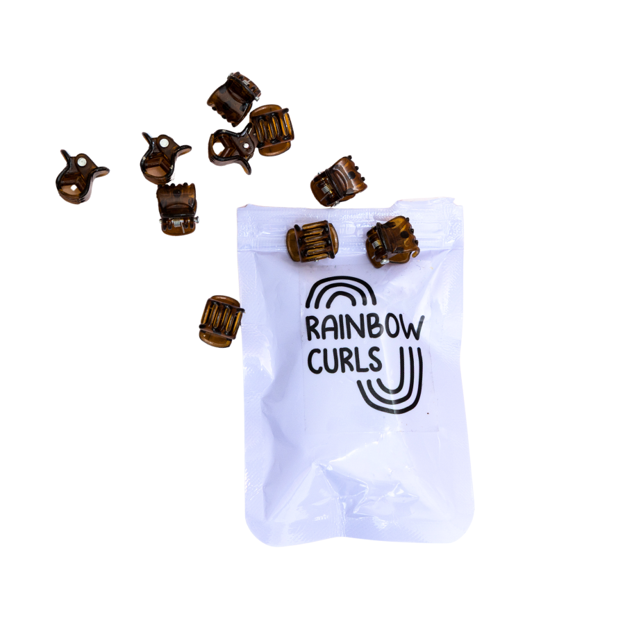 Rainbow Curls | Mini Haar Clips 10er Pack | Bei LOCKENBOX